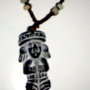 Jewelry | Peruvian Necklace Woven In Macrame Thread And Inca Warrior ...